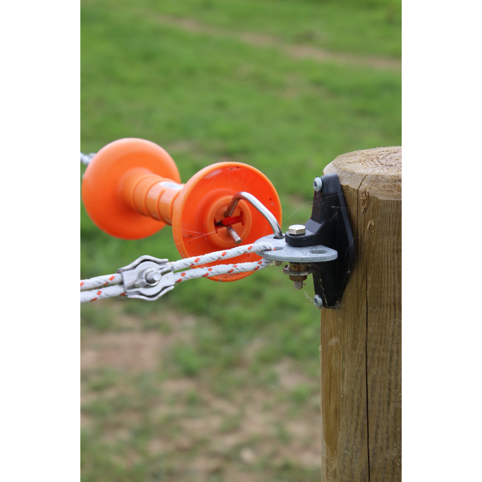 Poignée clôture pour corde